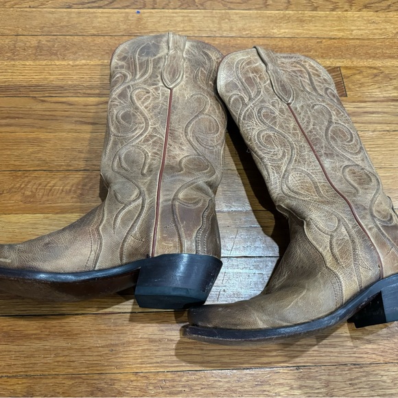 Lucchese | Shoes | Lucchese Patsy Womans 65b Mad Goat Leather Western ...